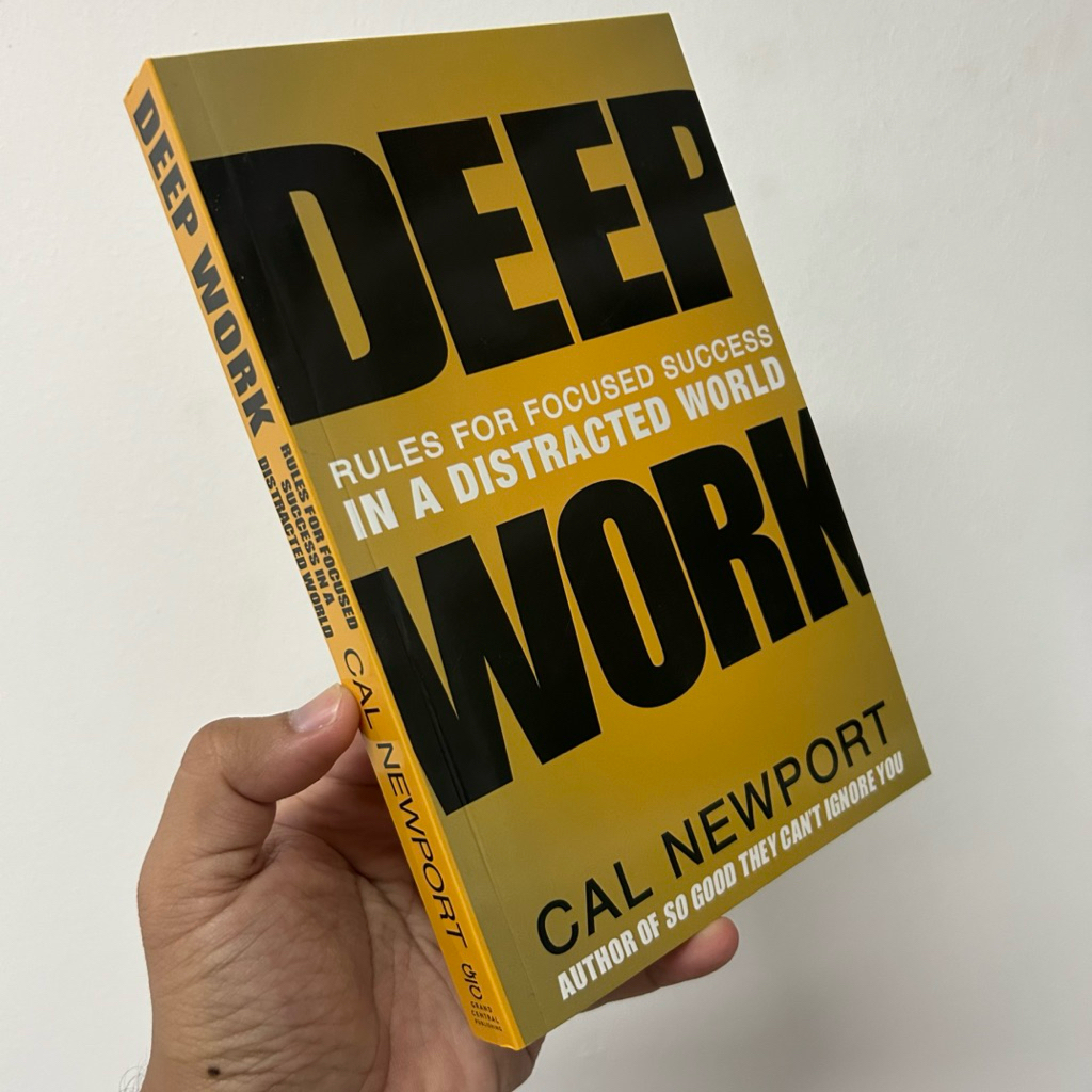 Deep Work by Cal Newport | Shopee Philippines