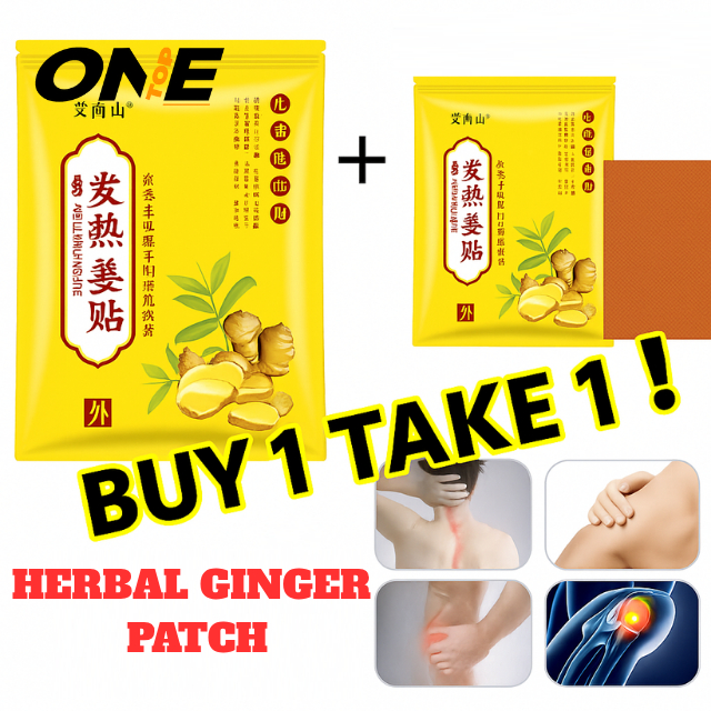 BUY 1 TAKE 1 / 1PC 100PCS/Pack Herbal Ginger Patch Blood Circulation ...