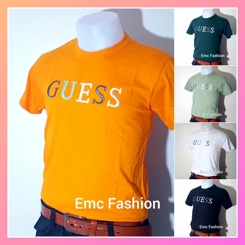 GU1011 Emc Fashion Mens Cut Overrun TShirt For Unisex Embroidered ...