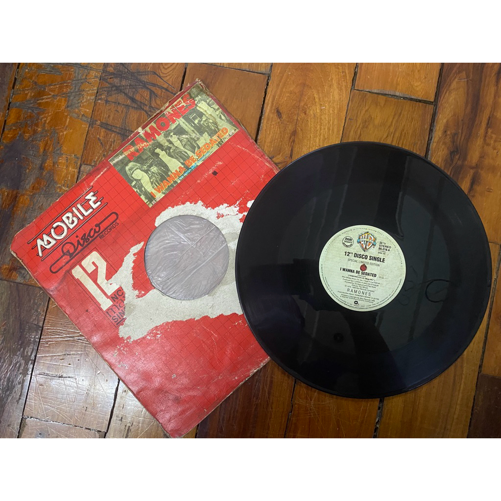 Ramones – I Wanna Be Sedated - Philippines Rock Punk Music Vinyl Plaka ...
