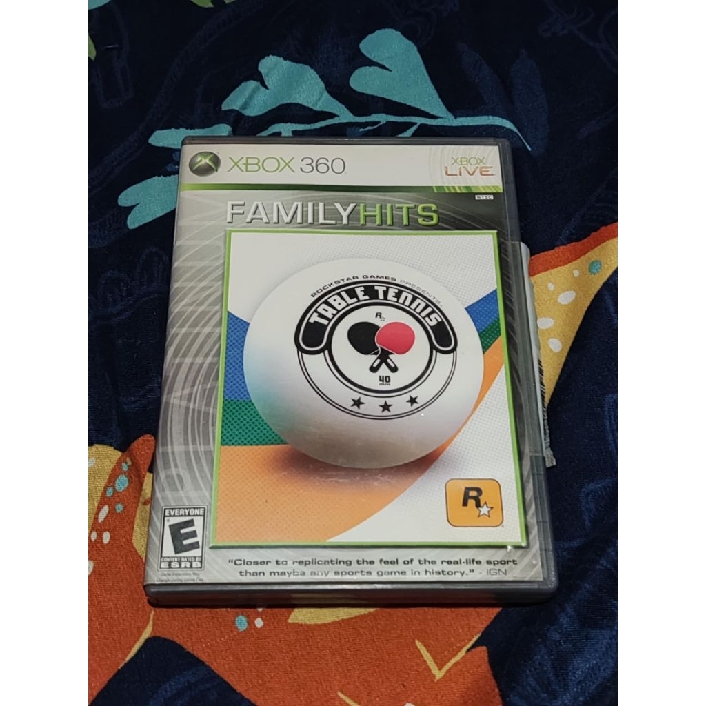 Xbox 360 Rockstar Games Presents Table Tennis (NTSC, Boxed) | Shopee ...