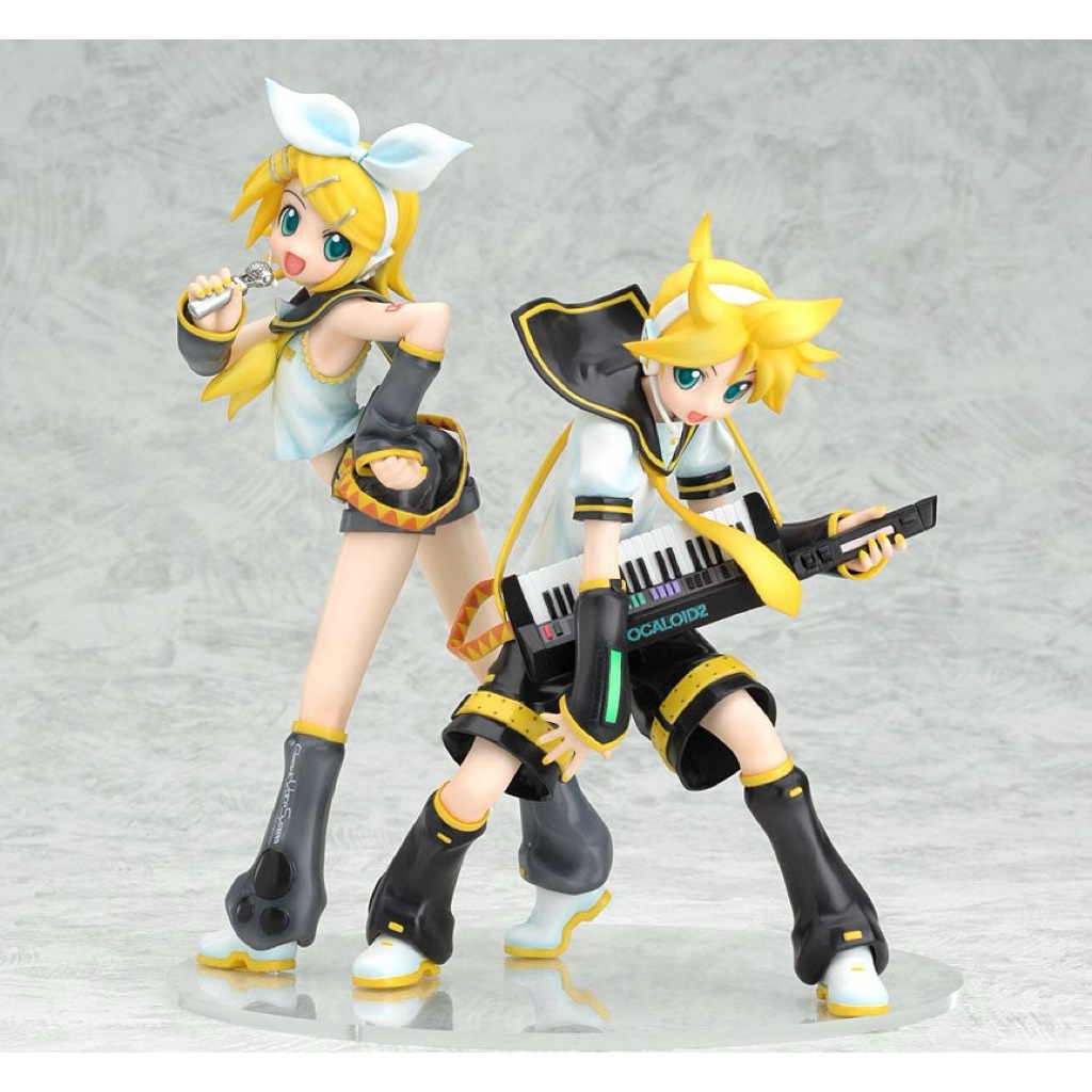 Kagamine Rin and Kagamine Len 1/8 Scale Figure SET by Good Smile ...