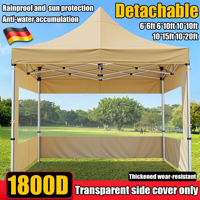 2x2 2x3 3x3 m tent side cover tent cover waterproof replacement Tent ...