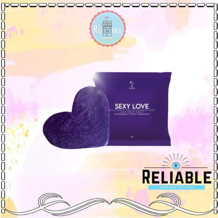 SASKIN Sexy Love soap Slimming & Whitening face and body Sachzna ...