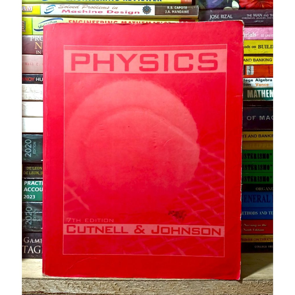 PHYSICS BY CUTNELL & JOHNSON ( 7TH EDITION ) | Shopee Philippines