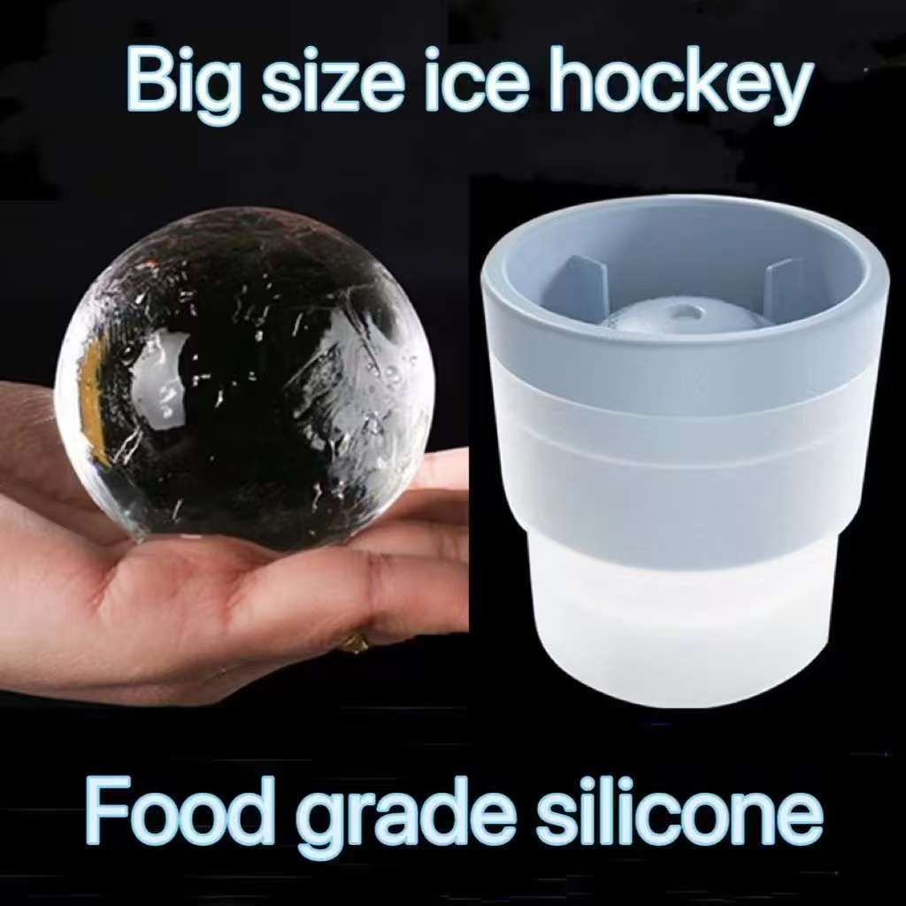 Round Ice Cube Whiskey Ice Cube Molder, Cube Maker Ball Mold Ice Mold ...