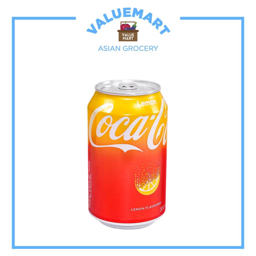 Hong Kong Lemon Coke Coca Cola Soft Drink Imported Refreshing Soda in ...
