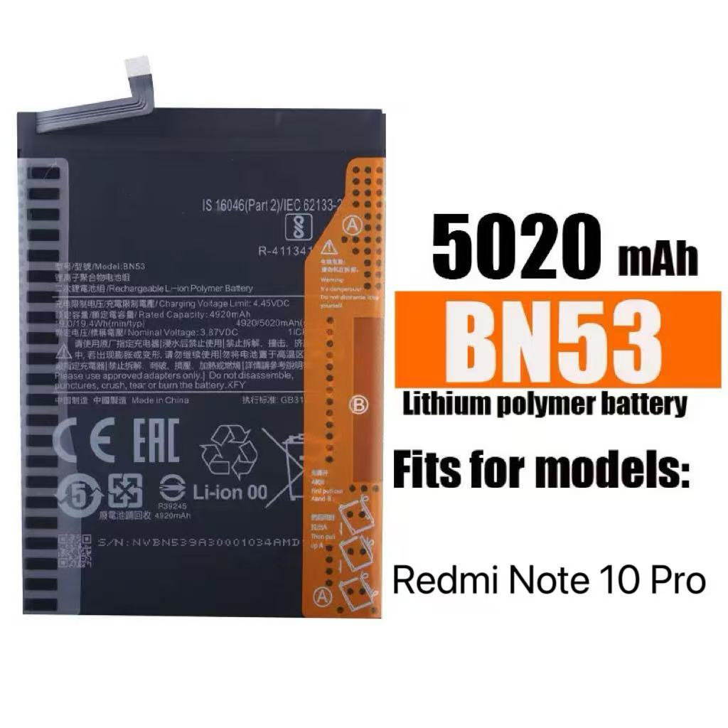 Redmi Note 10 Pro Battery BN53 | Shopee Philippines