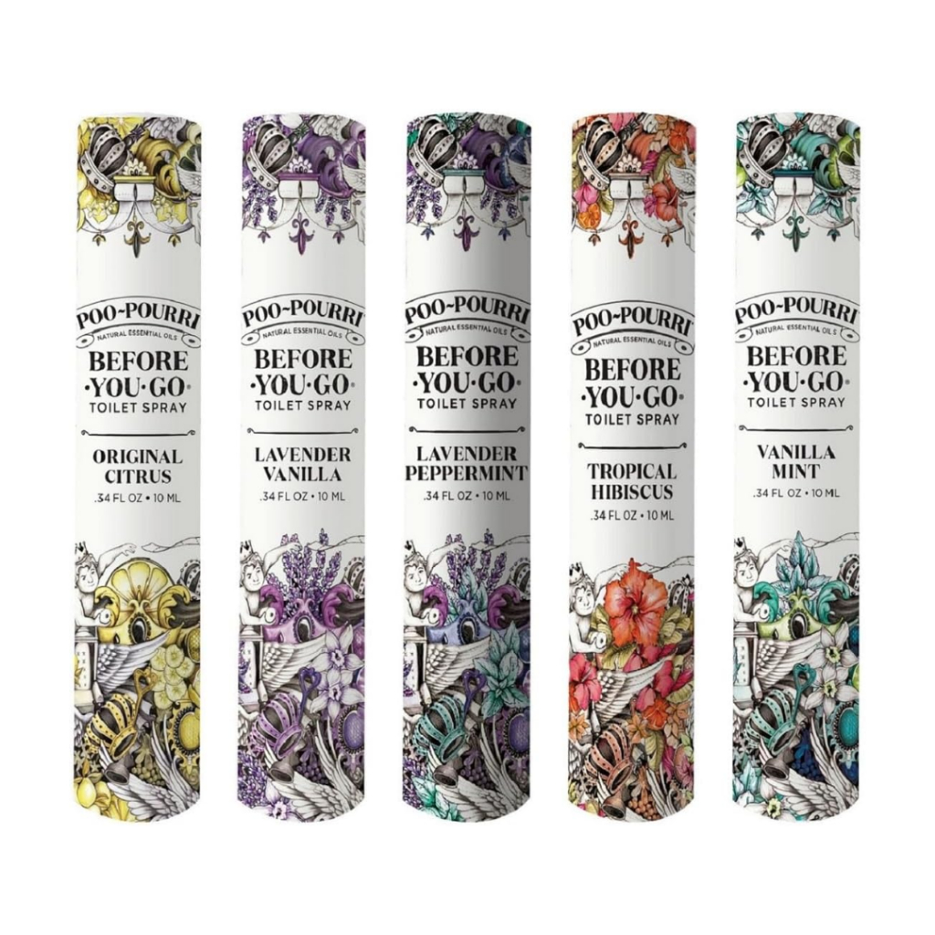 Poo-Pourri Natural Essential Oils Before You Go Toilet Spray, 10 ml ...