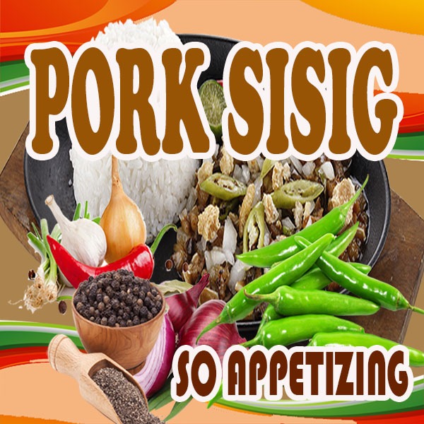 STICKER LABELS FOR PORK SISIG (GENERIC STICKERS ONLY NOT CUSTOMIZED ...