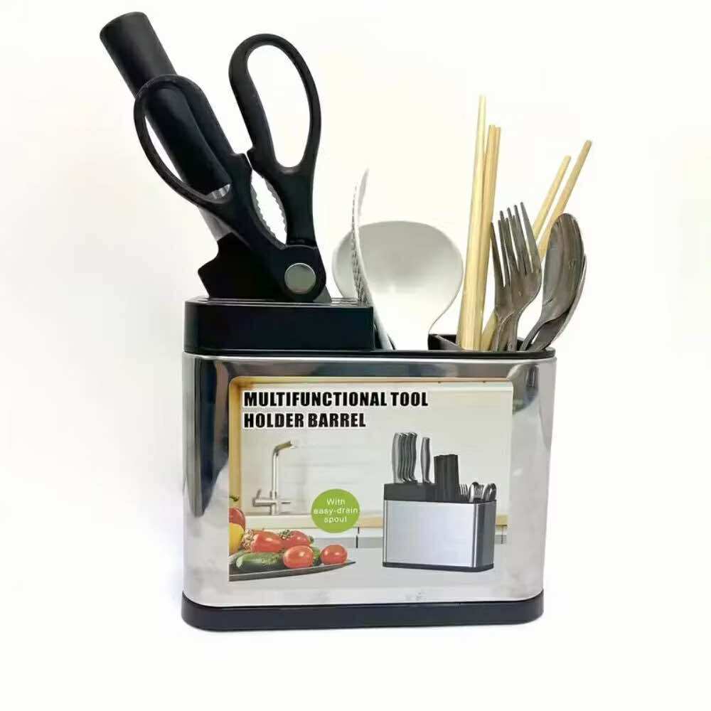 - Multifunctional Knife Holder,Kitchen Utensil Holder Knife Block with ...
