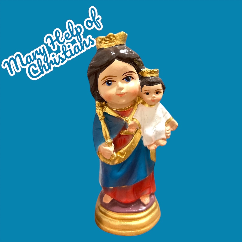 Chibi Saint - Mary Help of Christians Don Bosco Figurine | Shopee ...