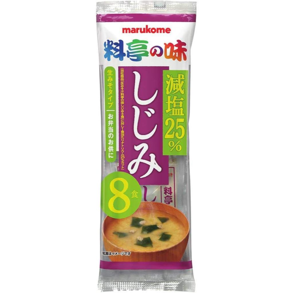 [from JAPAN] Marukome Instant Miso Soup Restaurant-Style Clam Flavor ...