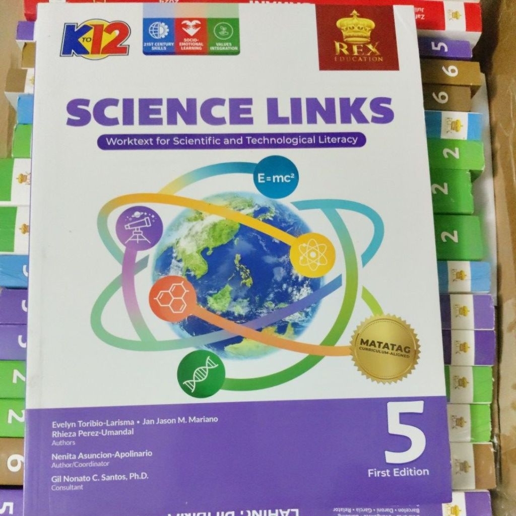 SLIGHTLY DEFECTIVE SCIENCE LINKS GRADE 5 BOOK, 2025 MATATAG EDITION ...