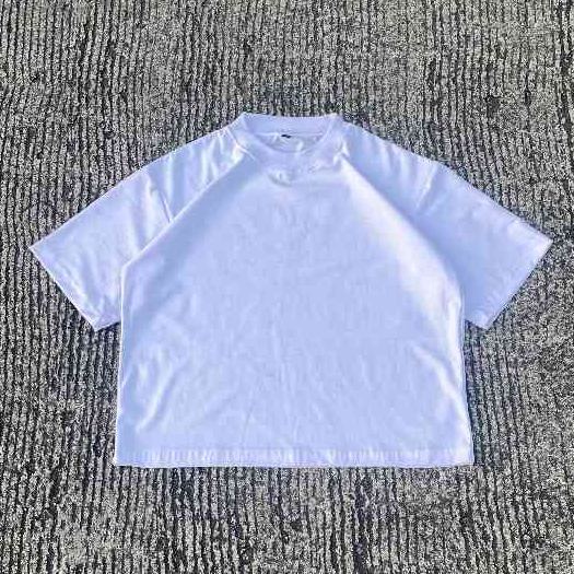 DREAM BLANKS Boxy Crop Tee CVC 240 GSM | Shopee Philippines