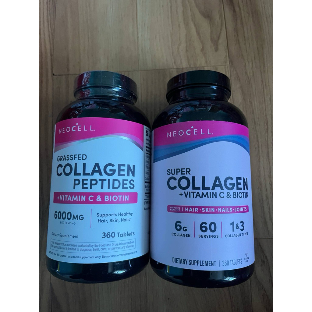 Neocell Super Collagen Peptides 360 tablets (EXP 3/2028) | Shopee ...