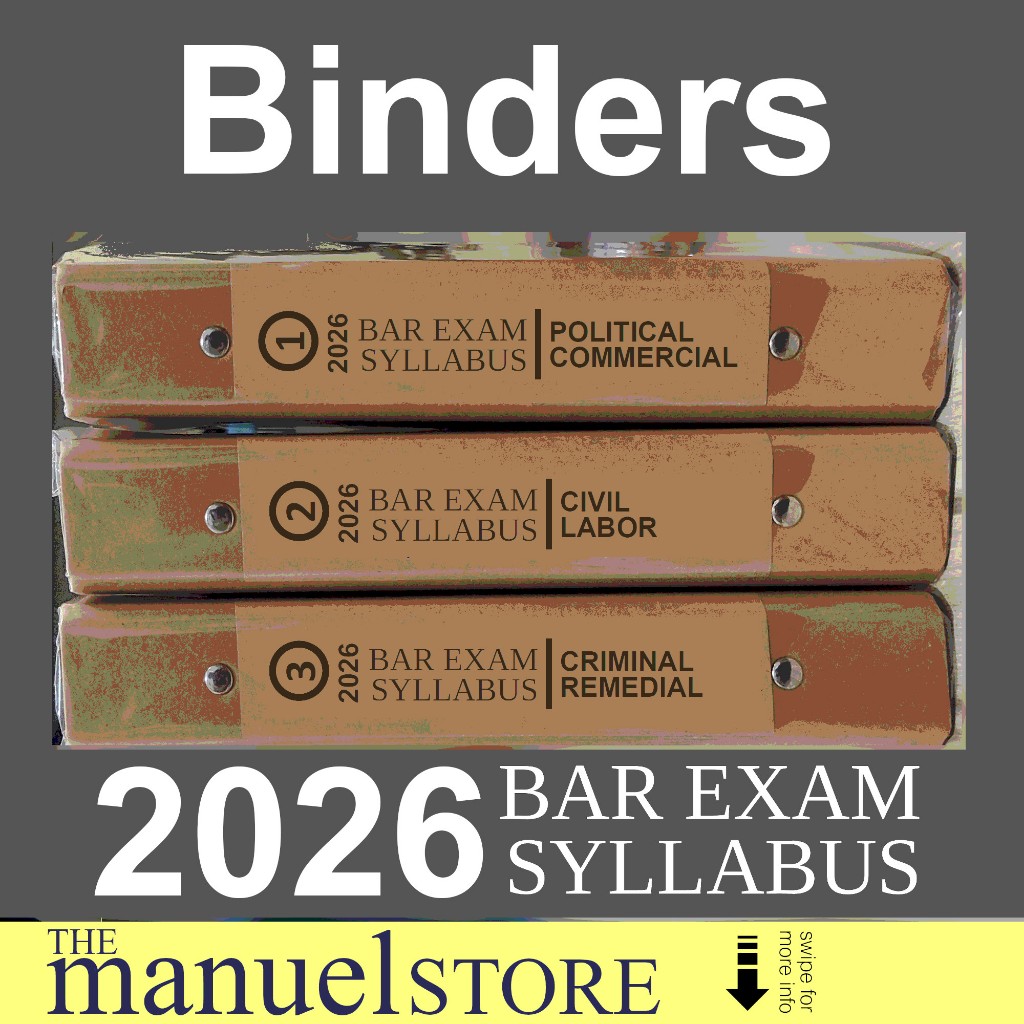 Bar Syllabus Binder (2026) - Exam Outline with Space for Notes ...