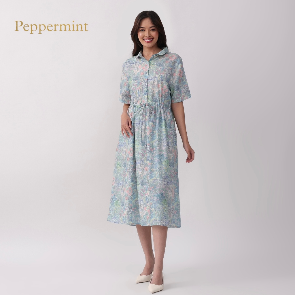 Peppermint Woman Niobe Dress (Seafoam/Light Blue/Pink) | Shopee Philippines