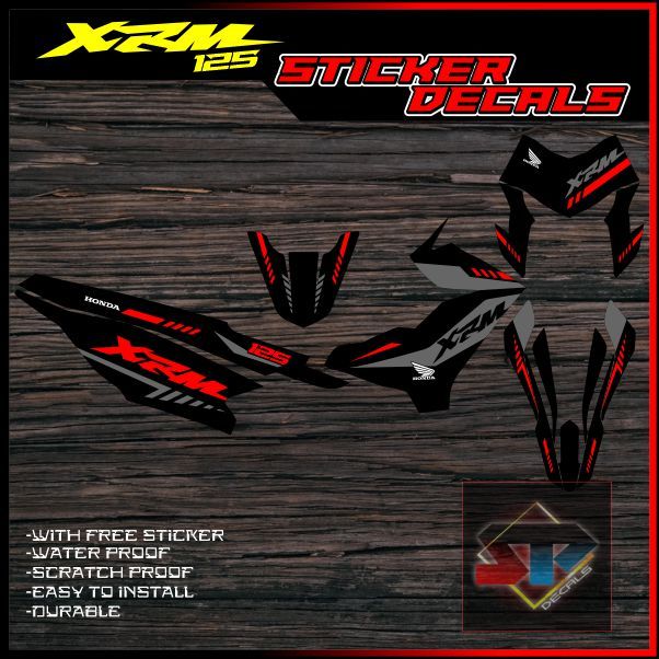 HONDA XRM 125 Fi DS (2021 - 2024) (Race Edition) Full Body Sticker ...