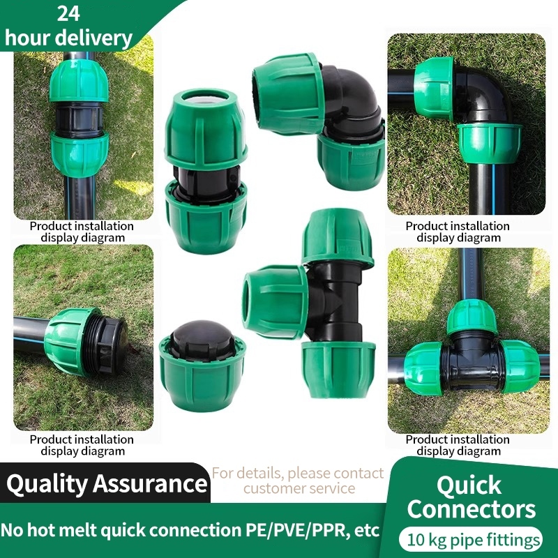 female male Coupling PVC Pipes Fittings for pe and pvc pipes 1/2" 3/4 ...