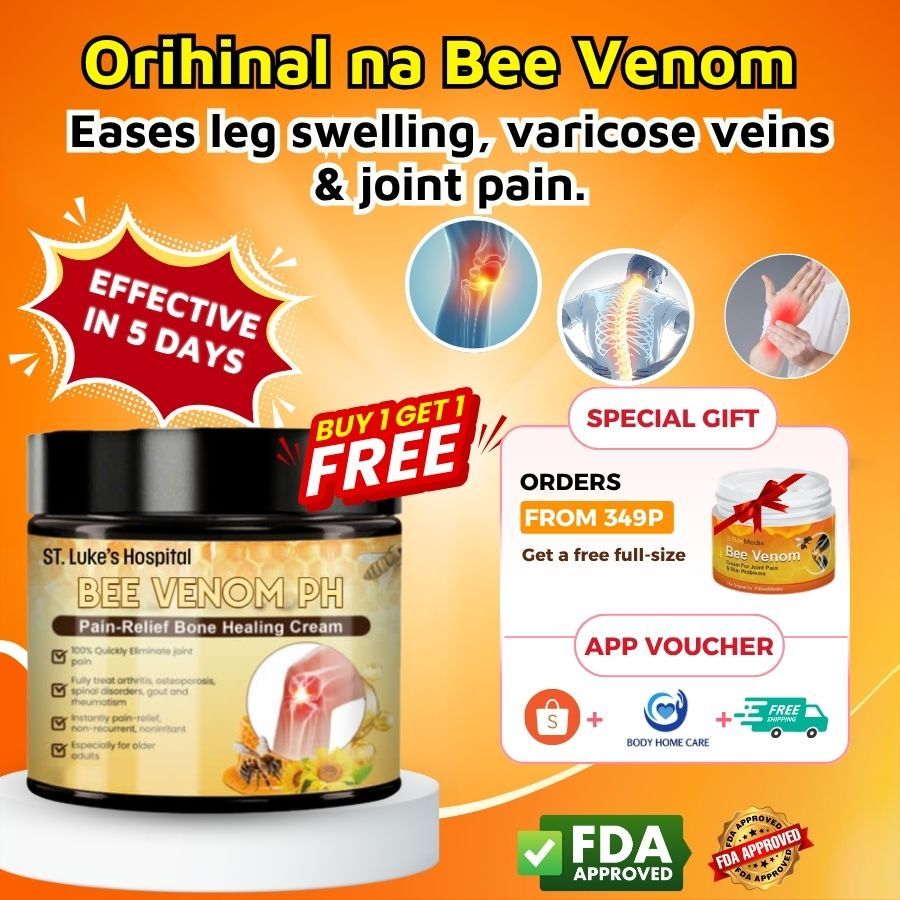 Bee Venom PH Muscle & Vein Cream, Light Texture, Fast Absorbing for ...