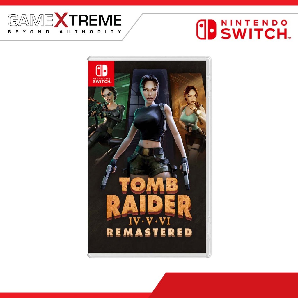 Nintendo Switch Tomb Raider IV-VI Remastered Starring Lara Croft ...
