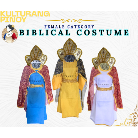 Kulturang Pinoy 2025 Biblical Costume – Heritage-Inspired Robe for ...