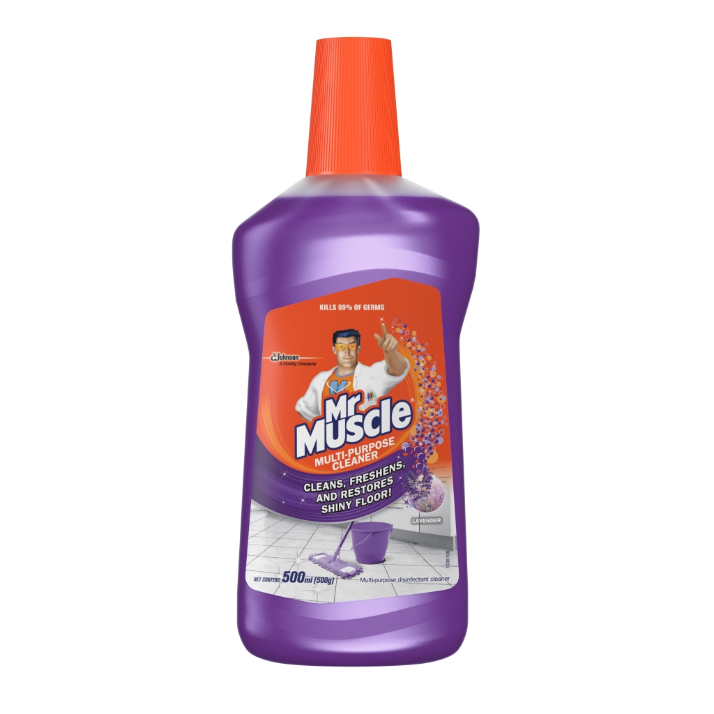 MR. MUSCLE All Purpose Cleaner Wild Lavender / Floral Perfection 500ml ...