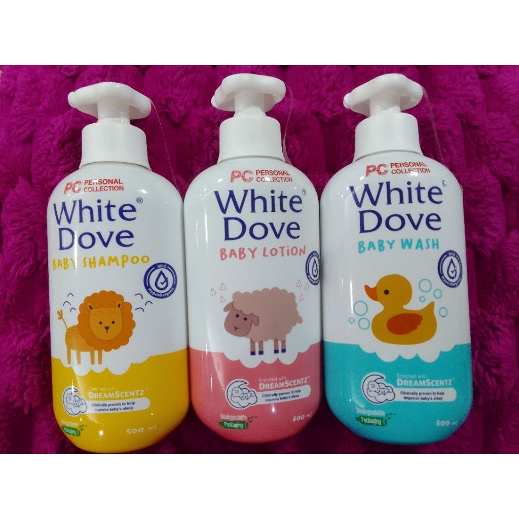 Personal Collection White Dove 500mL Wash, Shampoo and Lotion | Shopee ...