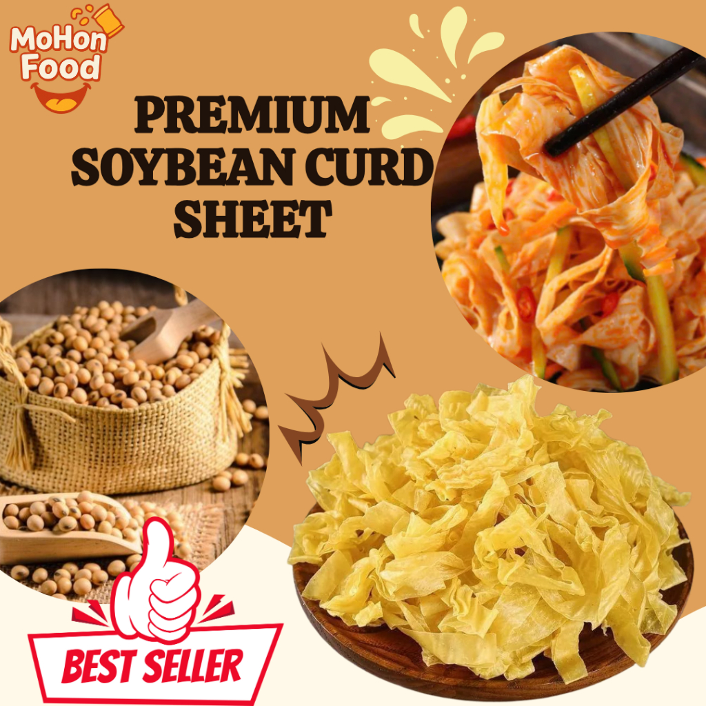 PREMIUM SOYBEAN CURD SHEET - For Vegetarian, Low Cholesterol | Shopee ...