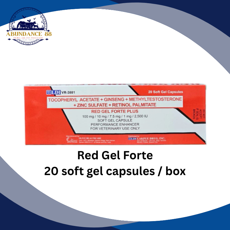LDI RED GEL FORTE PLUS CAPSULE (20 CAPSULES) - 1 BOX | Shopee Philippines