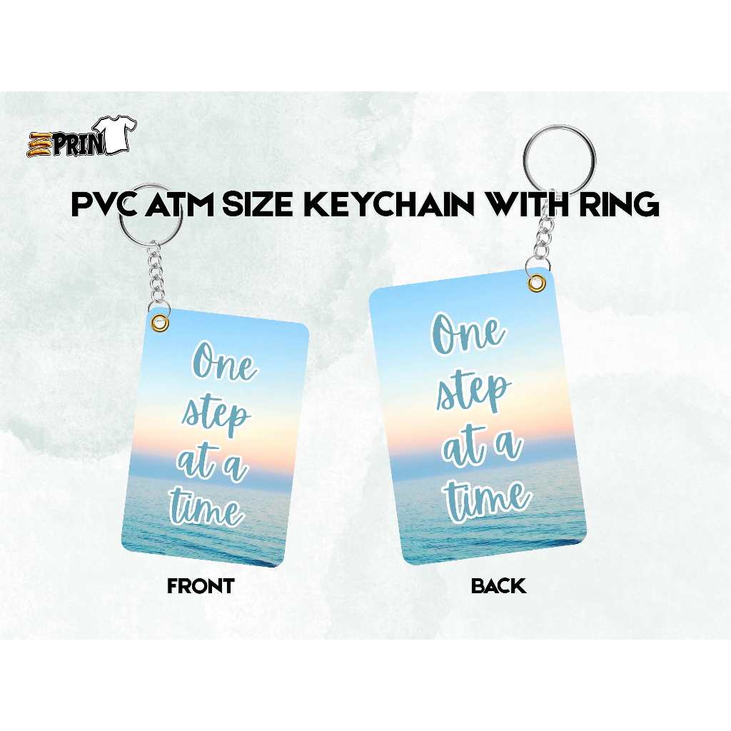 Bible Verse Inspirational Quotes Motivational -PVC / MDF WOOD KEYCHAIN ...