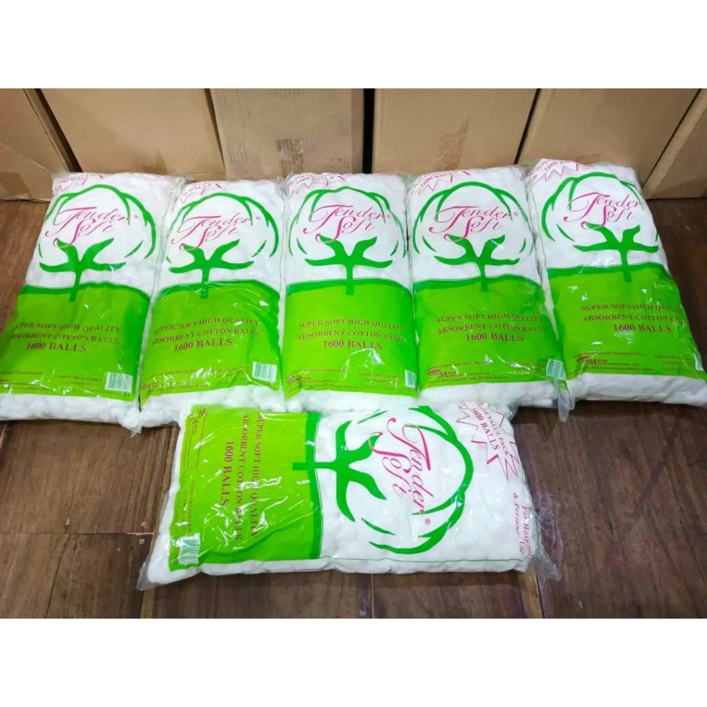 TENDER SOFT COTTON BALLS 1000 BALLS PER PACK | Shopee Philippines