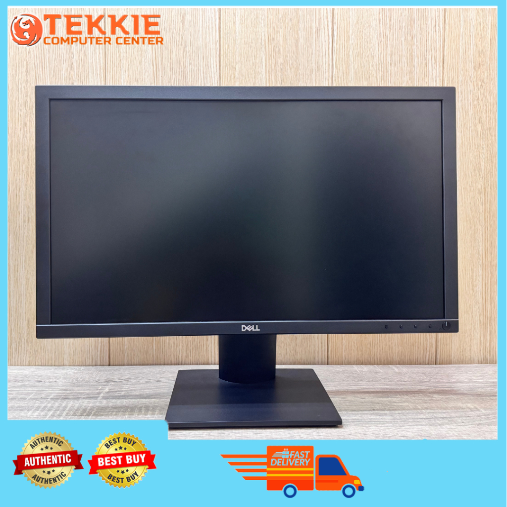 DELL E222H 22 INCHES FULL HD (1920×1080) MONITOR W/VGA CABLE & POWER ...