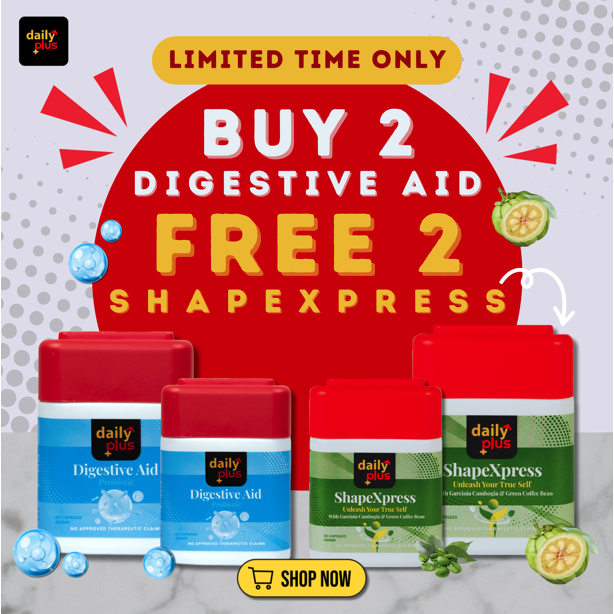 Daily Plus Probiotics - Weight Control [Buy 2 Digestive Aid Probiotics ...