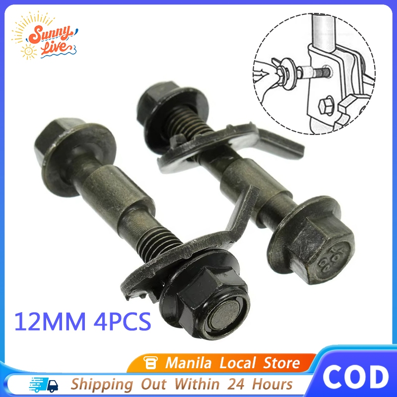 4pcs 10.9 12mm Vehicles Wheel Camber Bolt Car Tire Four Wheel ...