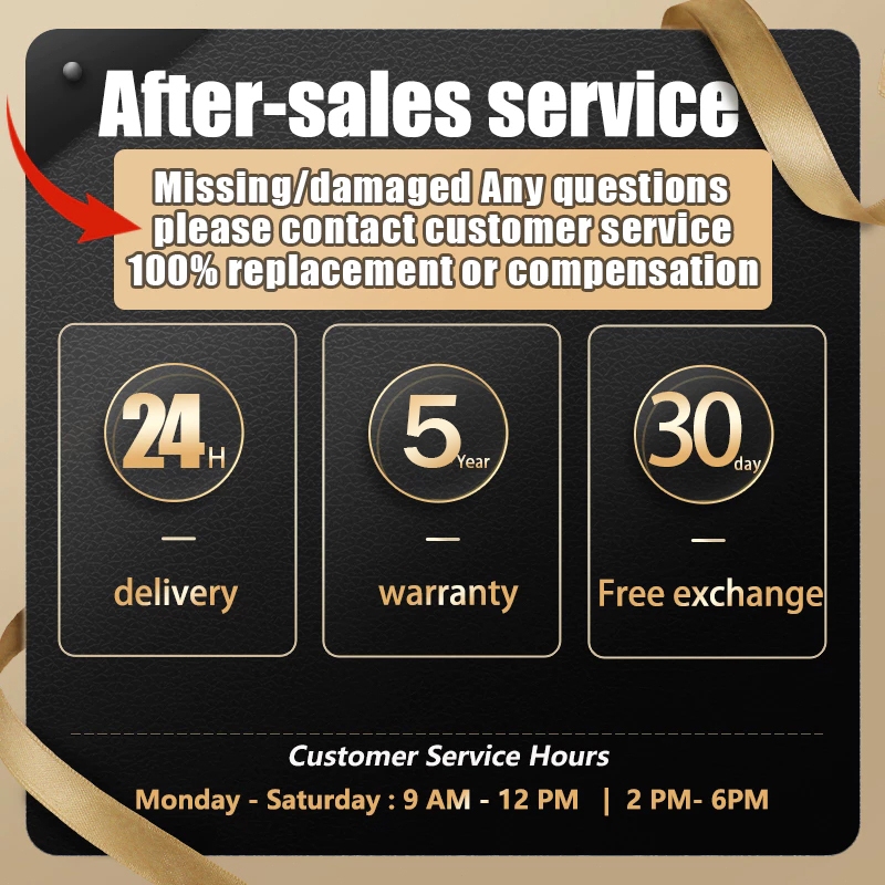 After sales service card Guarantee the quality of your products ...