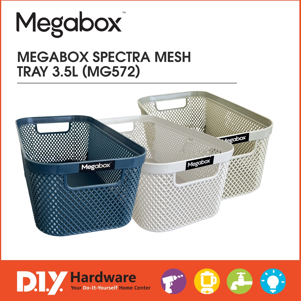 MEGABOX Spectra Mesh Tray 3.5L - MG572 | Shopee Philippines