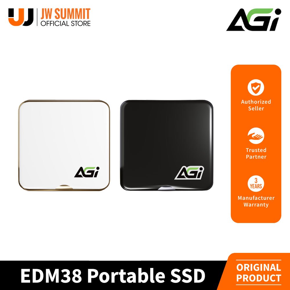 AGI EDM38 1TB/2TB Ultra-light Slim Design Magnetic Portable SSD ...