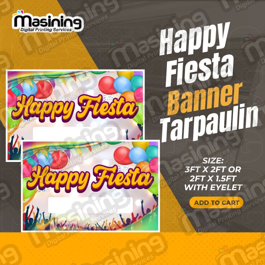 Shop happy fiesta banner for Sale on Shopee Philippines