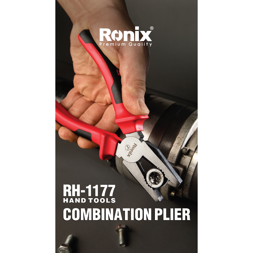 Ronix RH-1177 Combination Plier 7 inch/ 180mm | Ronix Combination Plier ...