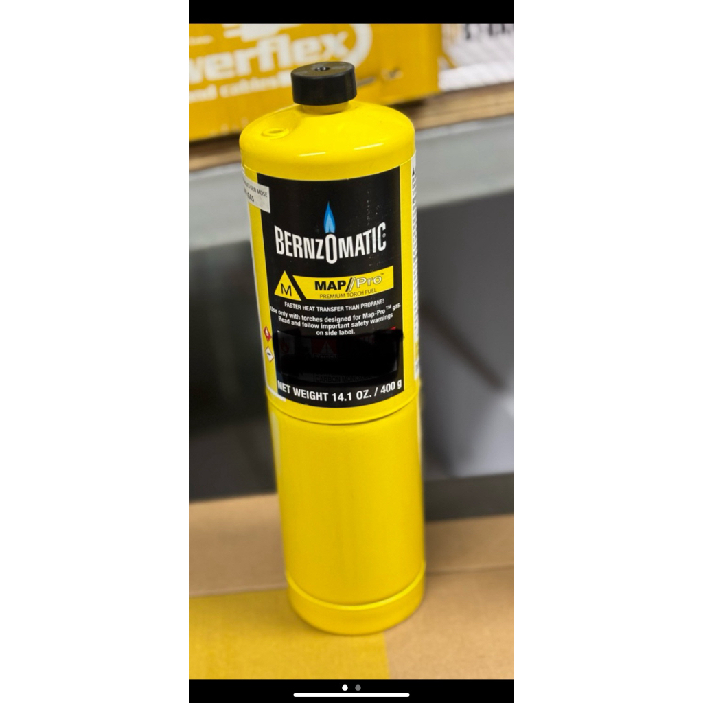 Mapp Gas (Bernzomatic Brand) Net Weight :14.1/400g | Shopee Philippines