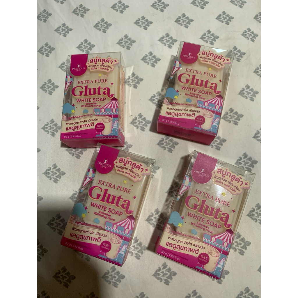 Extra Pure gluta white soap made in thailand | Shopee Philippines
