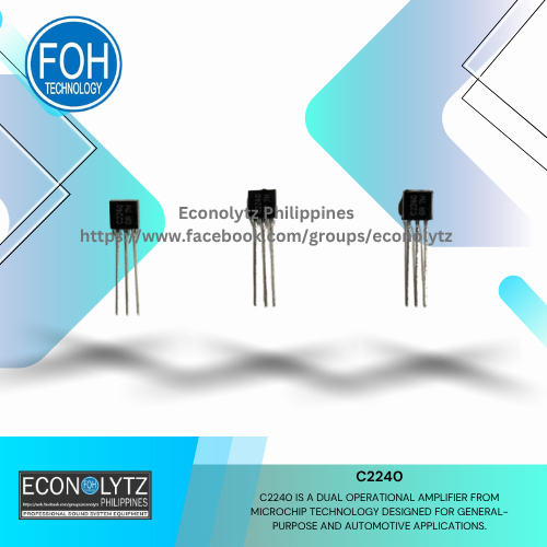 1 PC ORIGINAL C2240 NPN SILICON BIPOLAR JUNCTION TRANSISTOR | Shopee ...