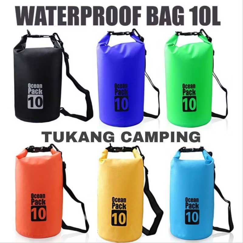 10L Sport Swimming Bag Waterproof Backpack Ultralight Folding Ocean ...