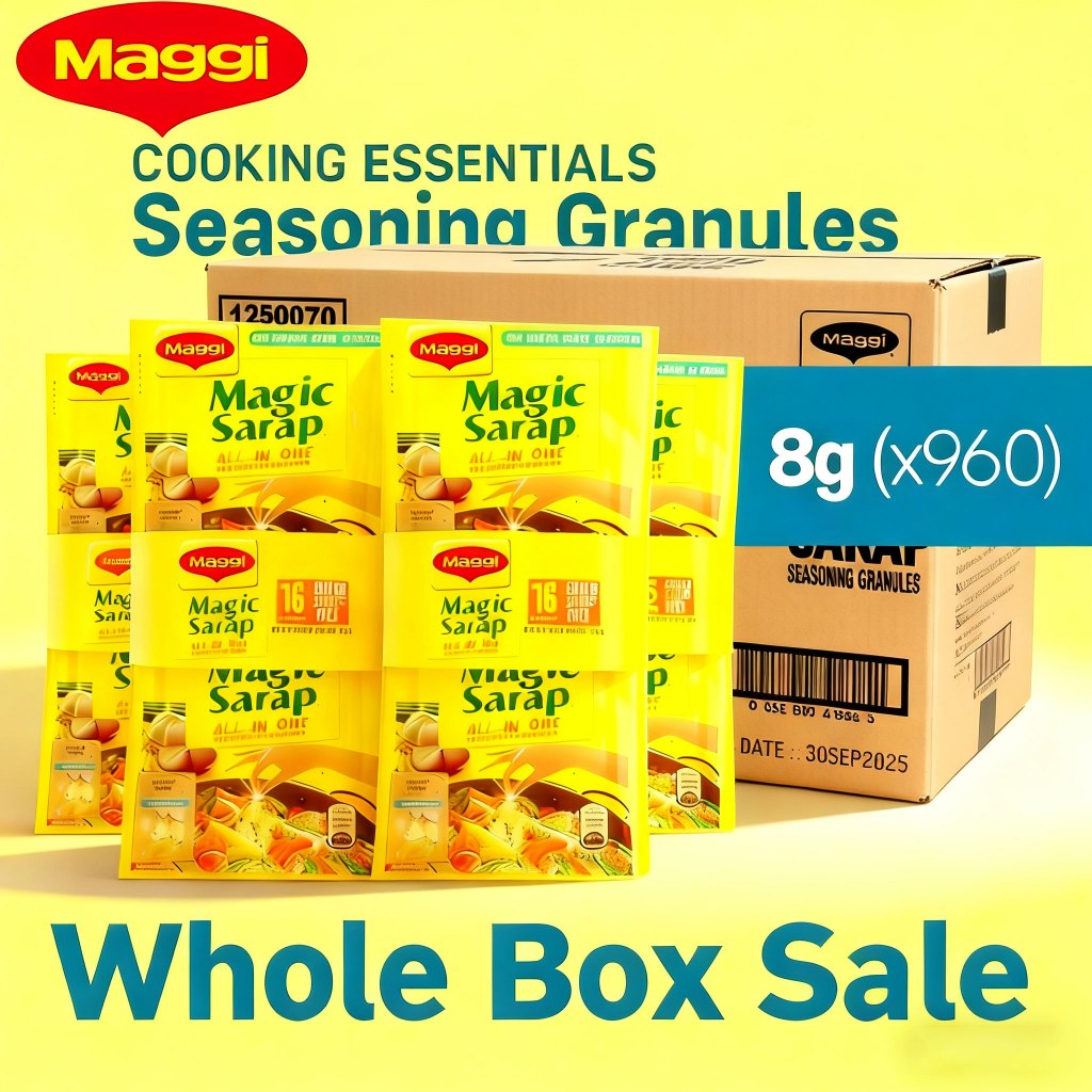 Maggi Magic Sarap All-in-One Seasoning Granules with Real Meat and ...