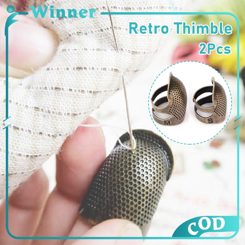 Vintage Finger Protector Needle Thimble Handworking Sewing Thimble ...
