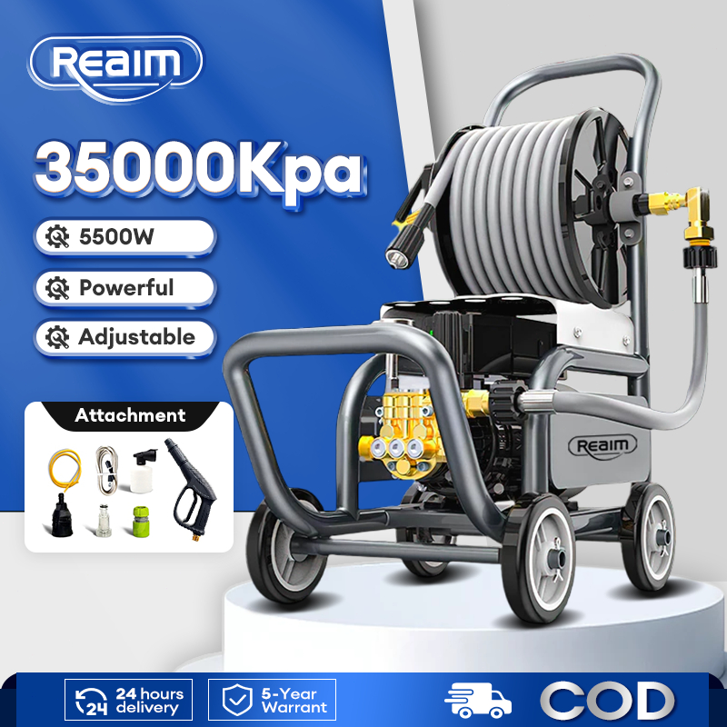 REAIM Pressure Washer Heavy Duty Car Washer High Pressure Portable ...