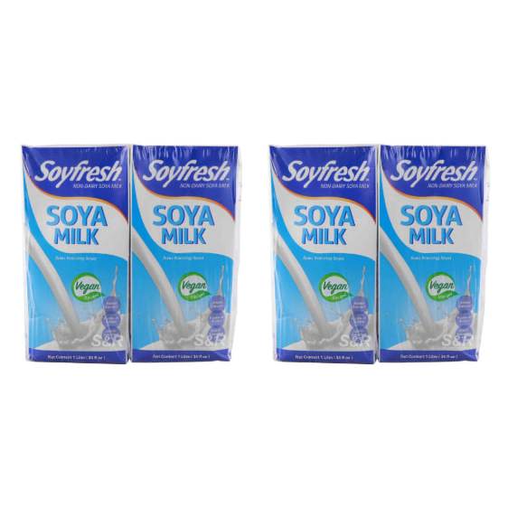 Soyfresh Non-Dairy Soya Milk 4pcs | Shopee Philippines