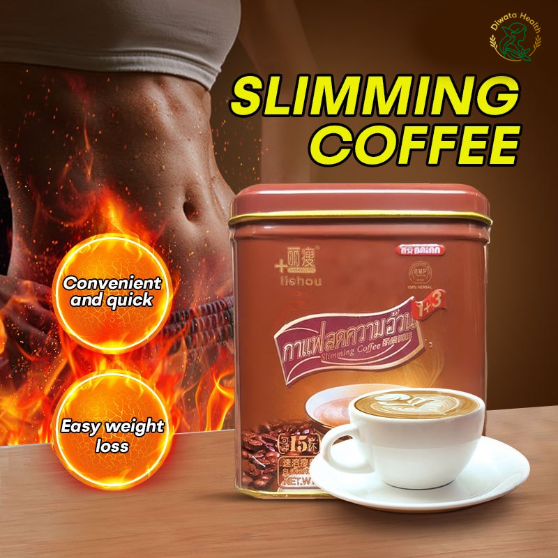 Lishou Slimming Coffee 3 in 1 | Natural Herbal Appetite Suppressant for ...